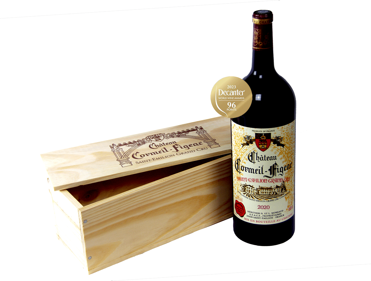 Château Cormeil-Figeac 2020 - Magnum - Domaines Cormeil-Figeac Magnan